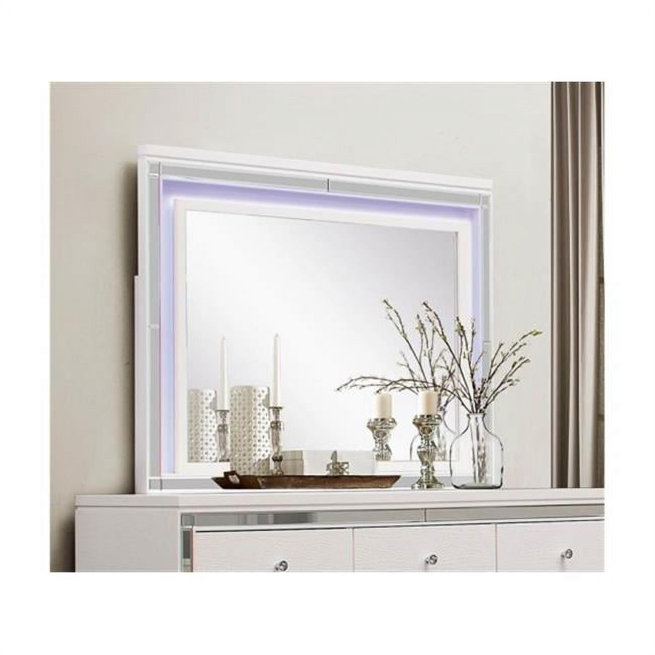 Homelegance 1845LED-6 Alonza Collection Mirror LED Lighting- Brilliant ...