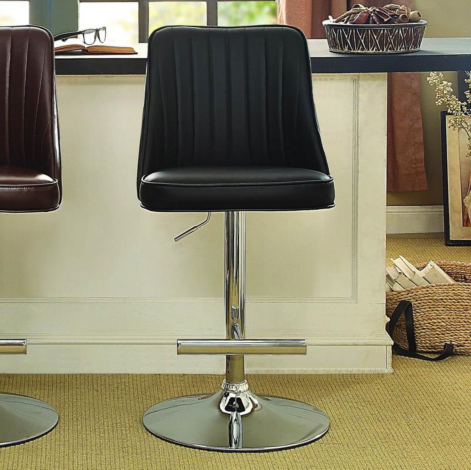 Homelegance Caleb Adjustable Height Swivel Bar Stool - Walmart.com