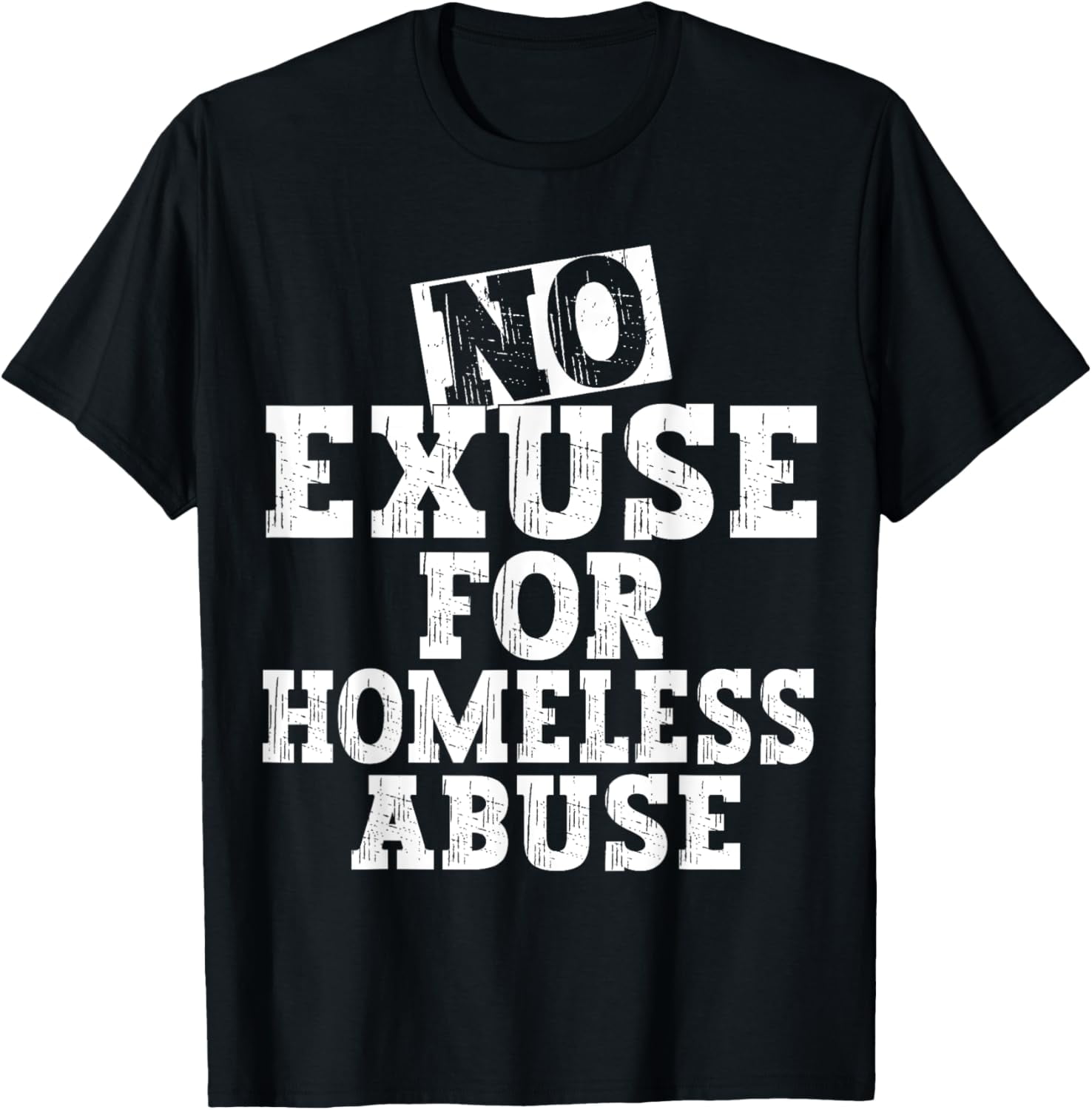 Homeless activist tee Homeless Awareness T-Shirt - Walmart.com