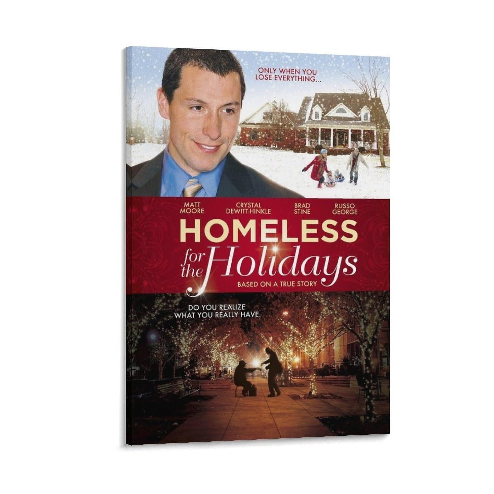 Homeless for The Holidays Movie Poster Poster Decorative Painting ...