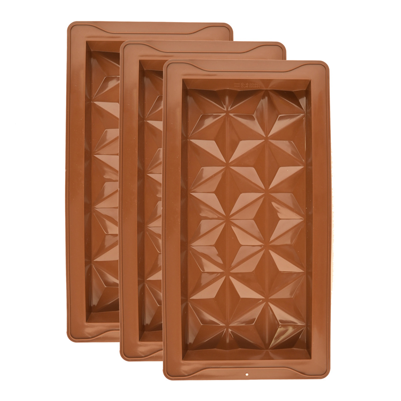 Homelife 1/2/3Pcs Silicone Chocolate Molds Deep Heat Resistant ...