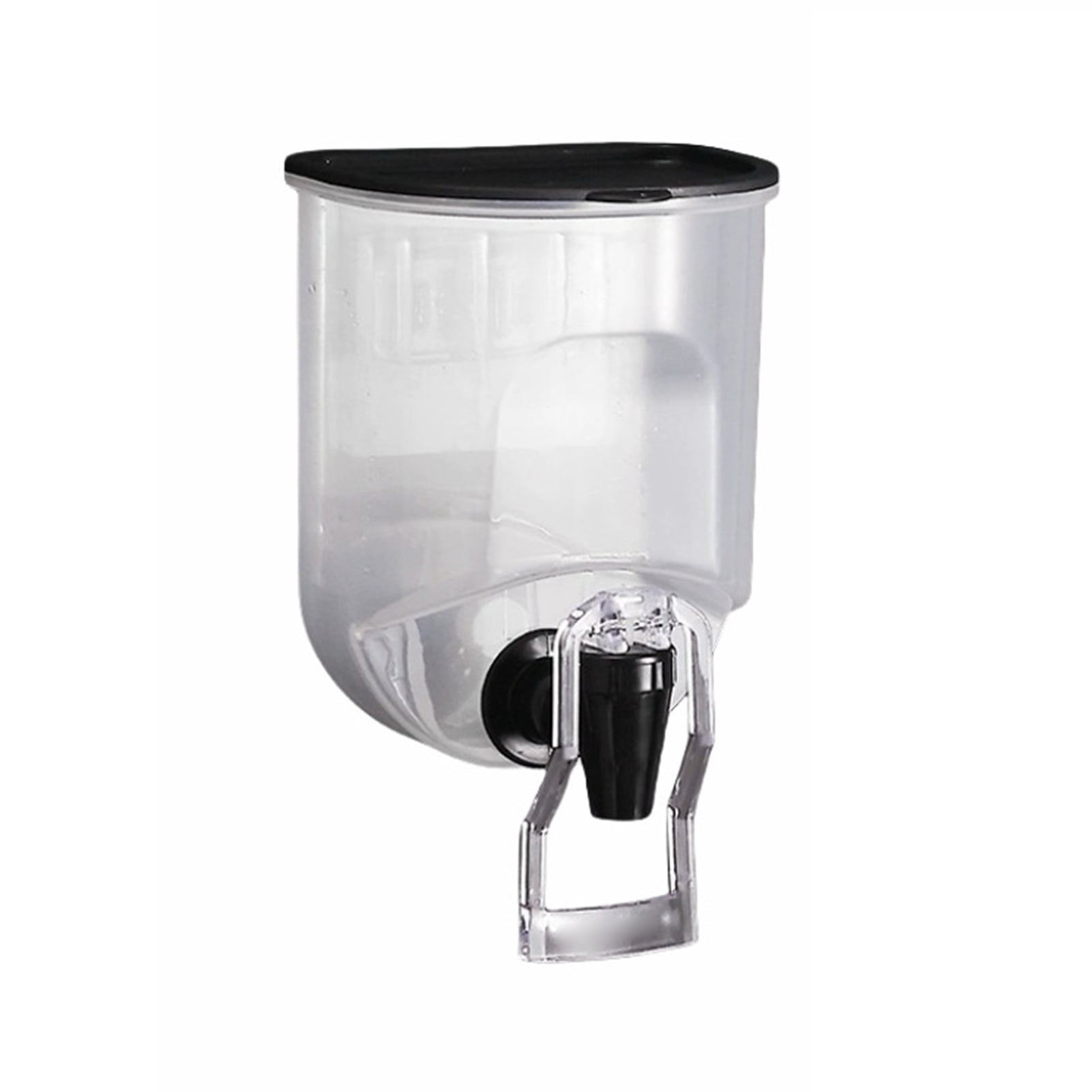 Homelife 1/2Pcs Oil Bottle Dispenser for Kitchen Wall Mounted Clear ...