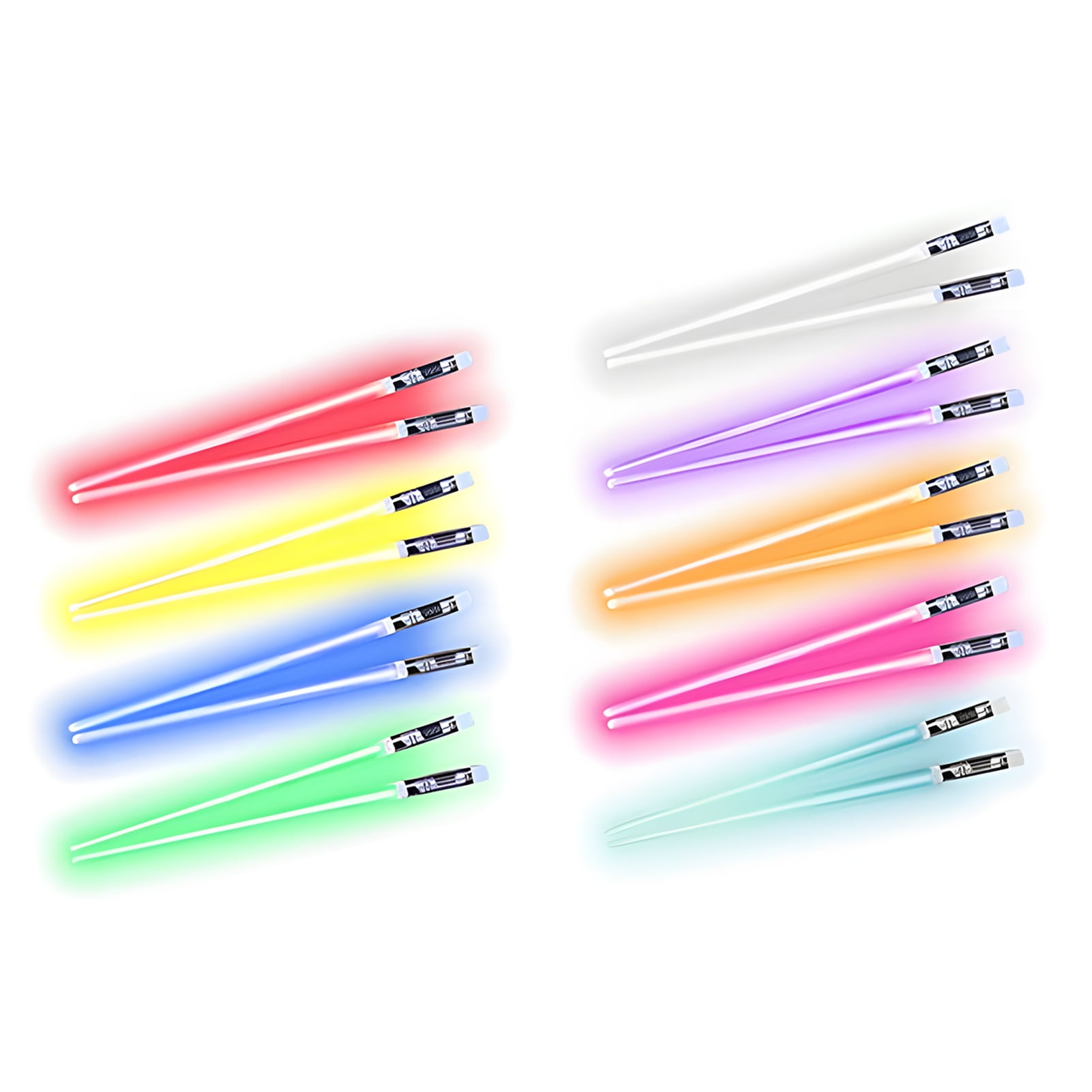 Homelife 1 Pair LED Lightsaber Chopsticks Glowing Luminous Chopsticks ...