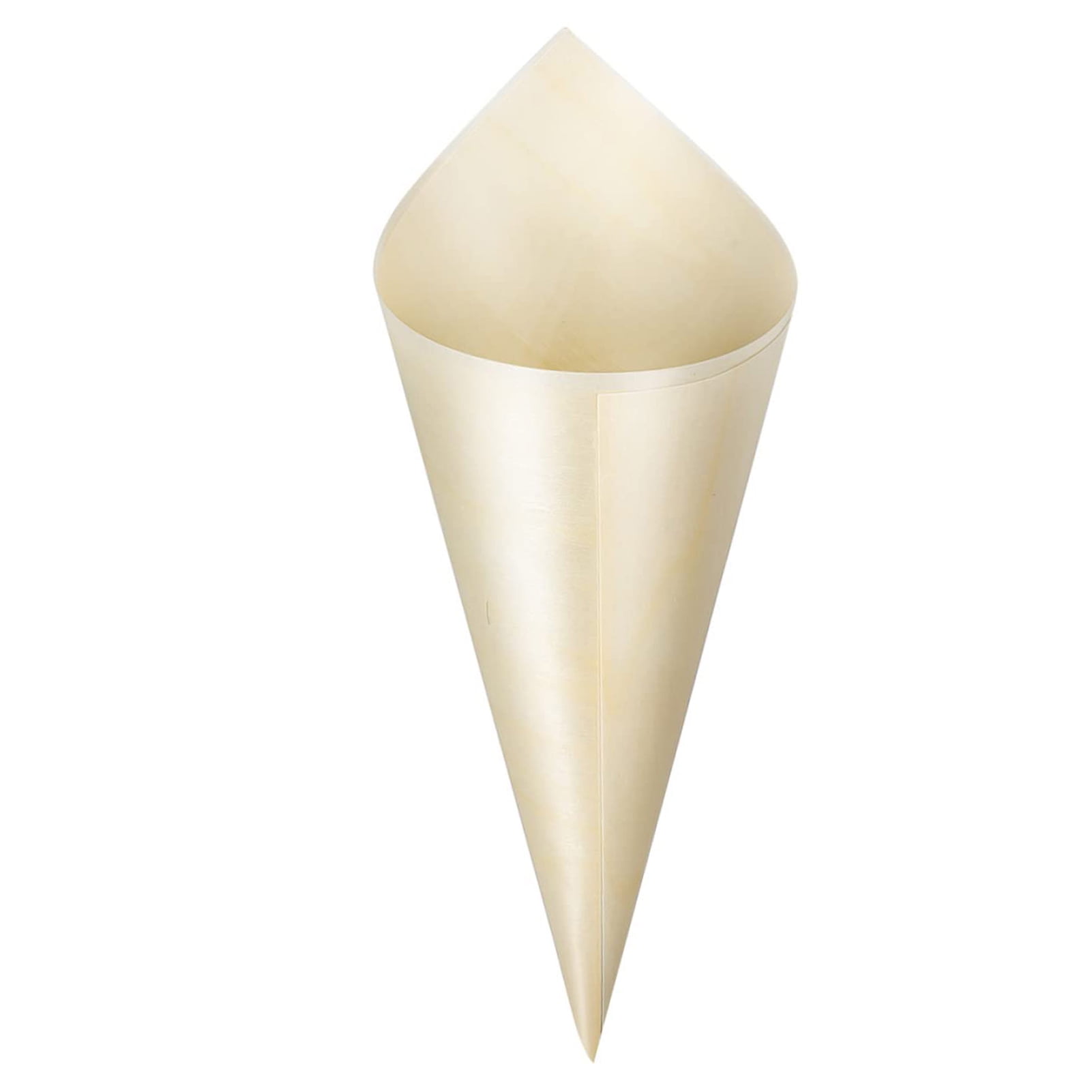 Homelife 100Pcs Dessert Cones Food Grade Disposable Leakproof Heat ...