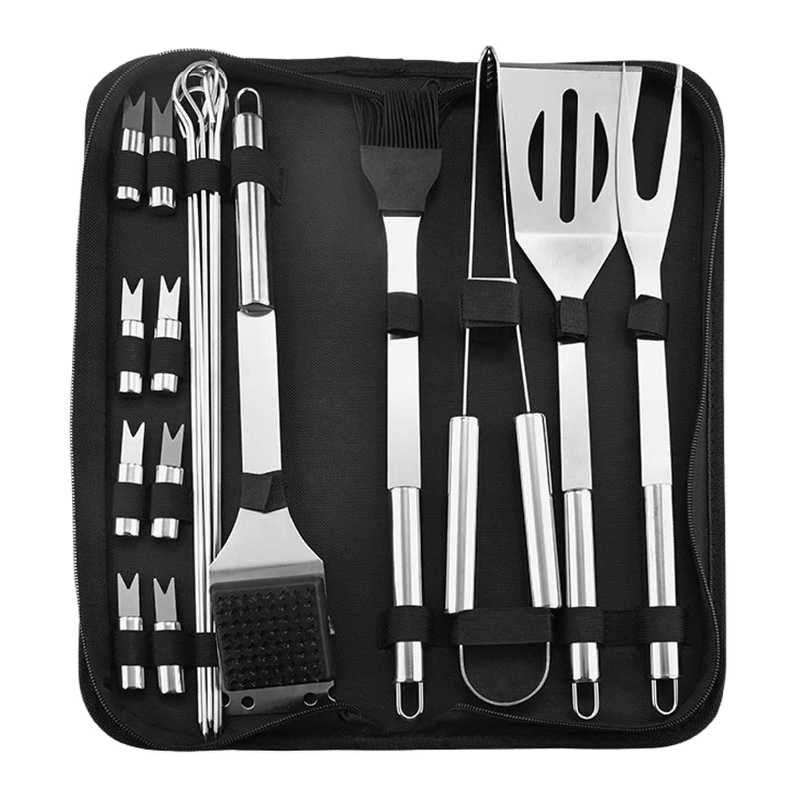 Homelife 16/20Pcs BBQ Accessories Set Stainless Steel Grill Utensils ...