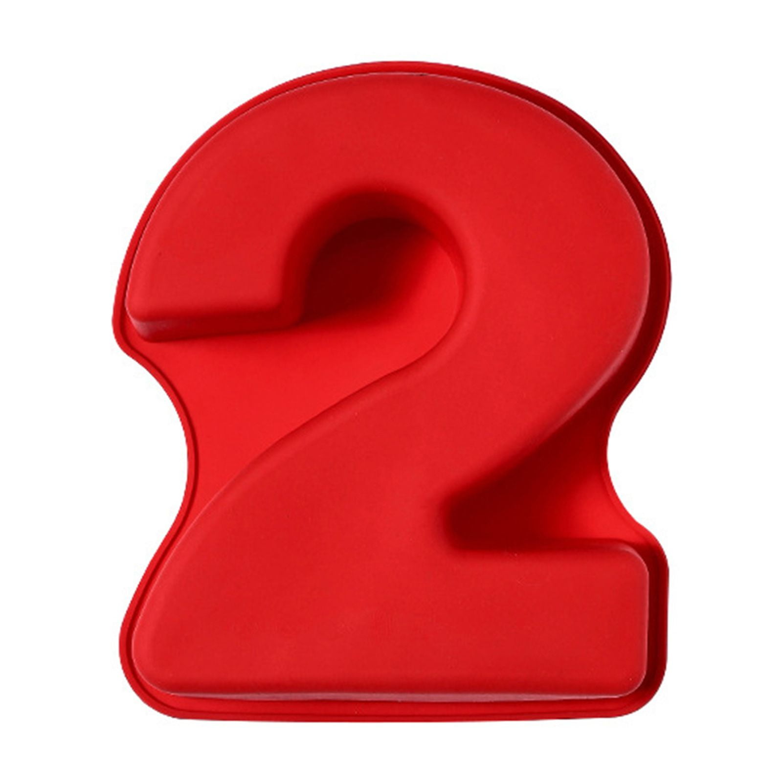 Homelife 3D Digital Cake Mold Silicone Nonstick Number Cake Pan for ...