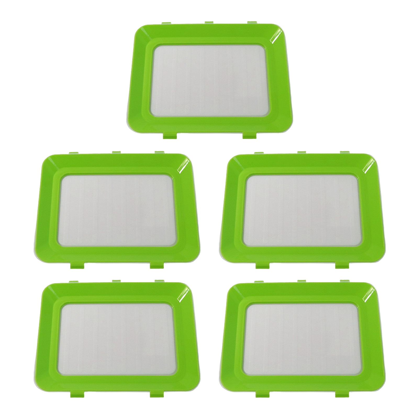 Homelife 5Pcs Creative Food Preservation Tray Stacking Food Storage ...