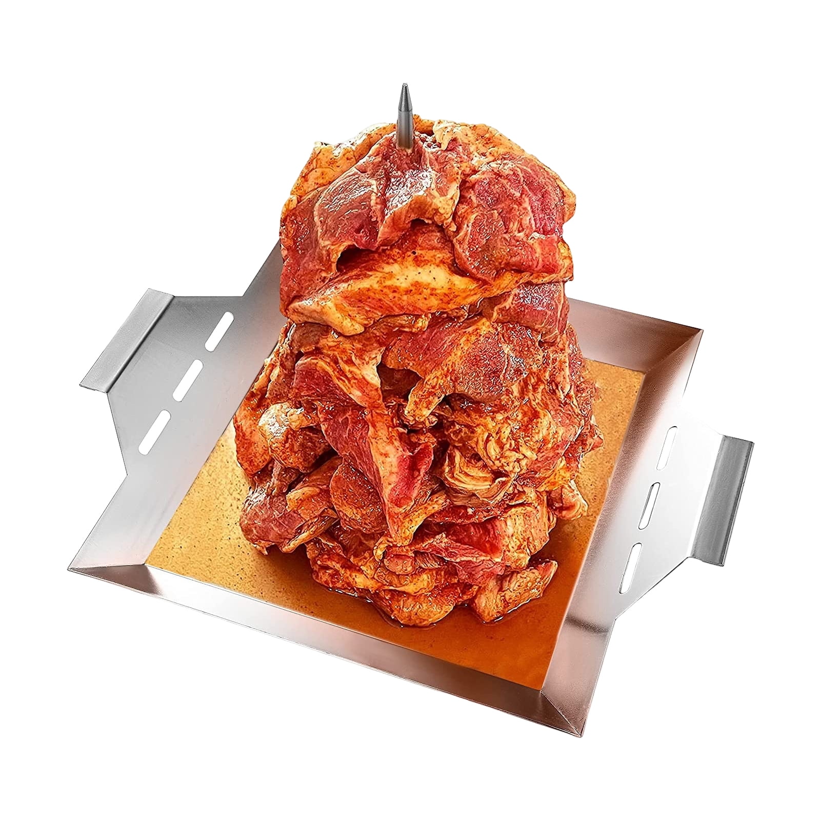 Homelife Al Pastor Skewer for Grill Stainless Steel Vertical Skewer ...