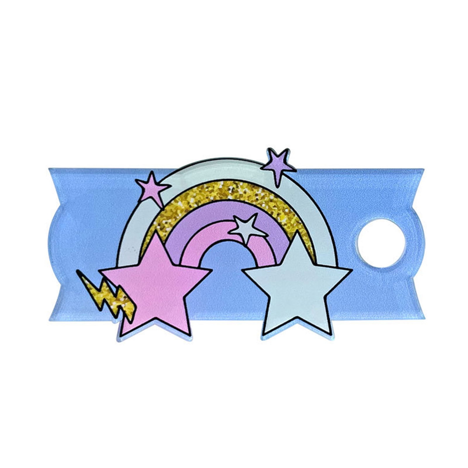 Homelife Cartoon Nameplate Acrylic Tumbler Lid Topper Name Plate Piece ...