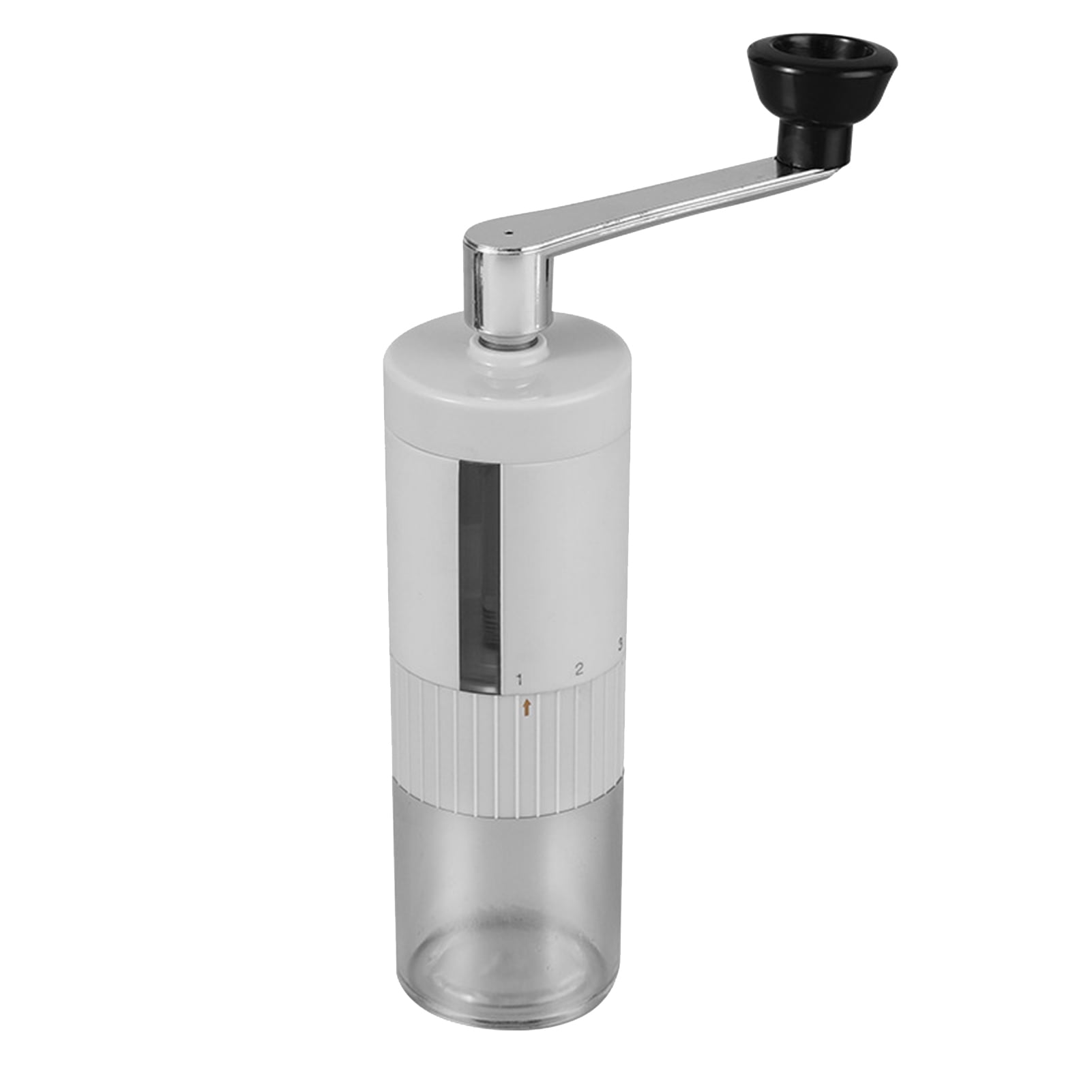 Homelife Coffee Bean Grinder Stainless Steel Hand Crank Mill Adjustable ...