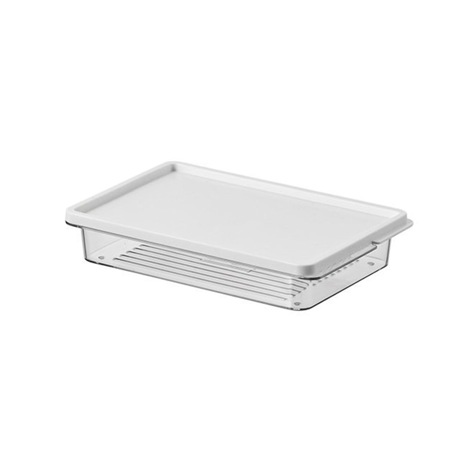 Homelife Food Preservation Box Stackable Freezer Fridge Organizer with ...
