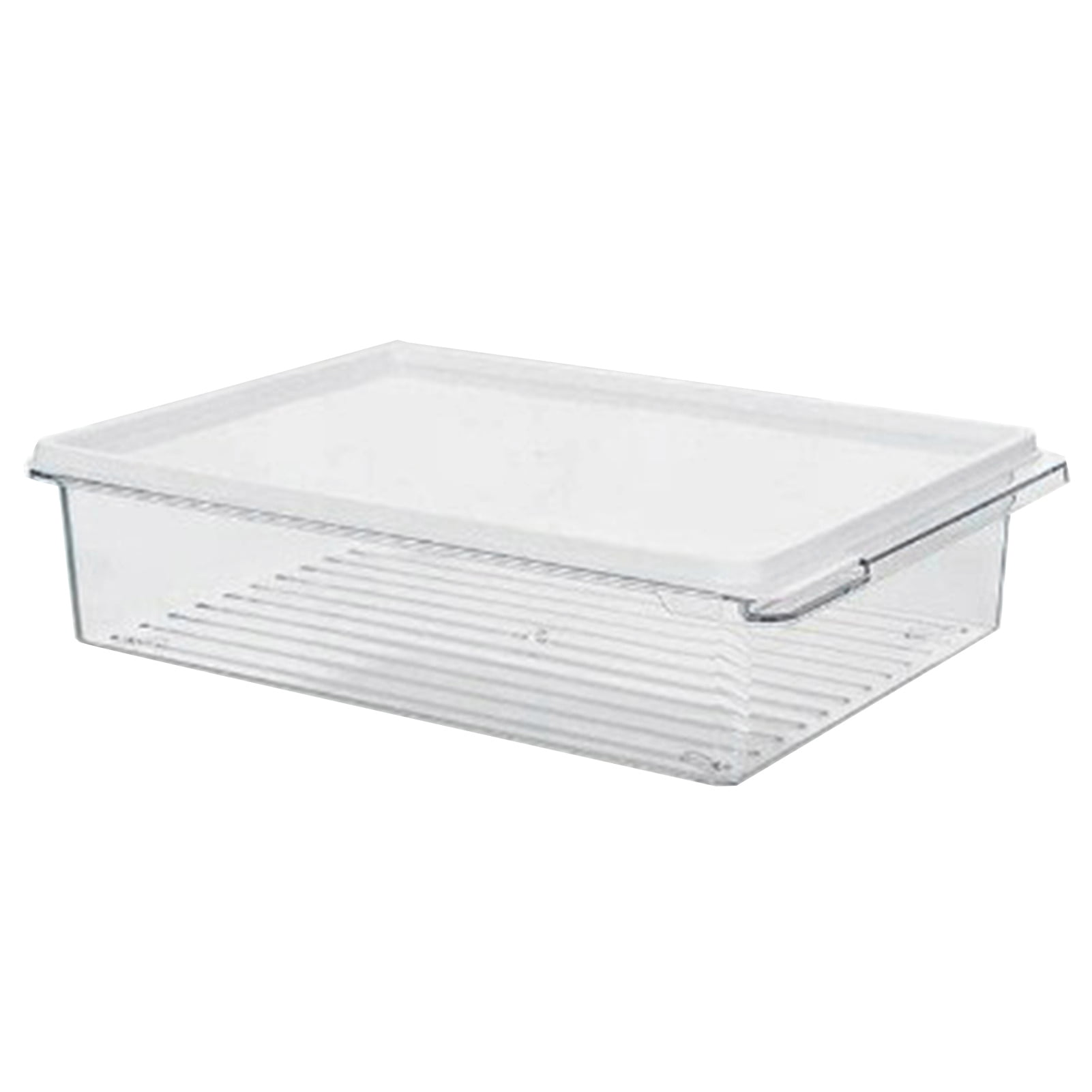 Homelife Food Preservation Box Stackable Freezer Fridge Organizer with ...