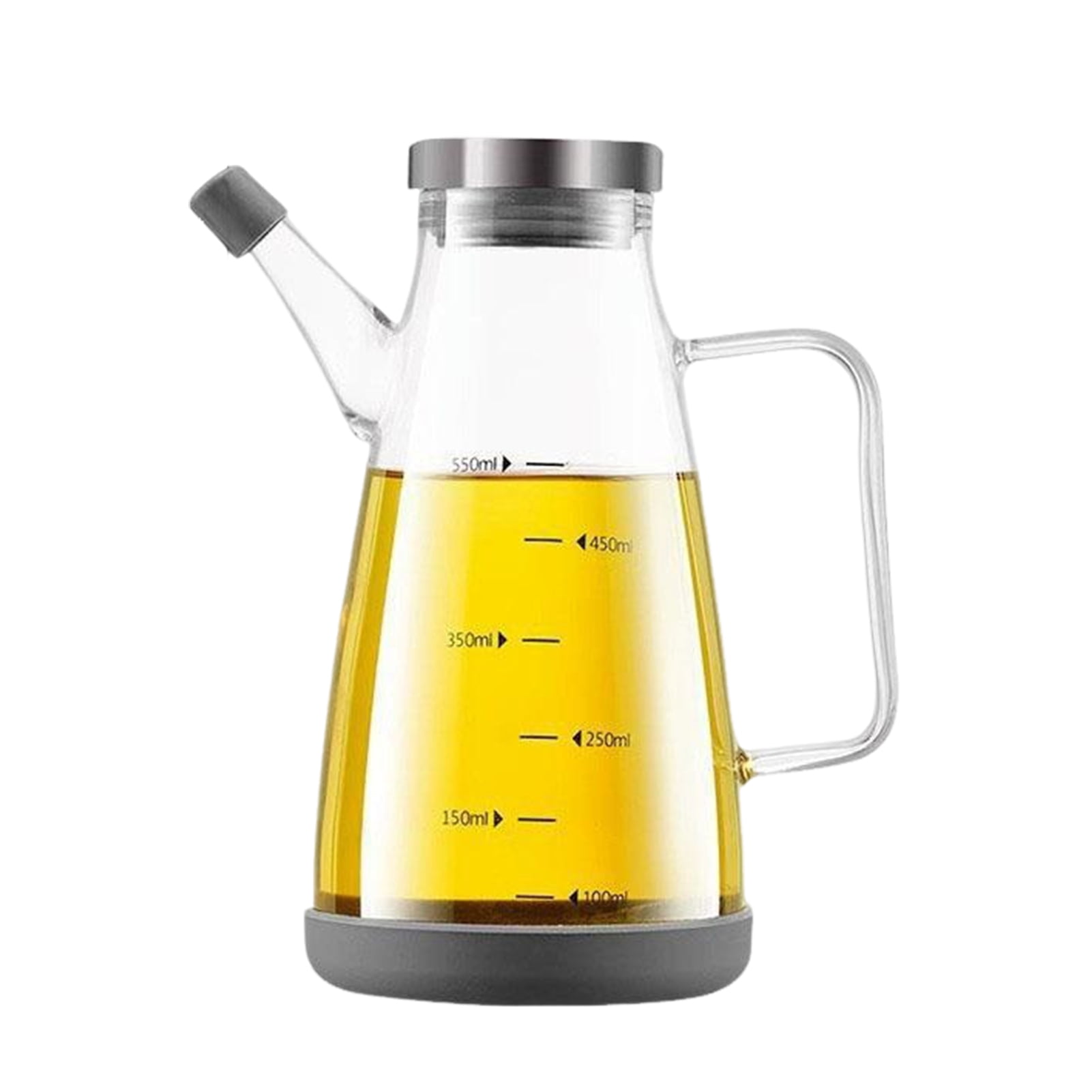 Homelife Glass Oil Dispenser Bottle with Drip-Free Spout 550/750/1000ml ...