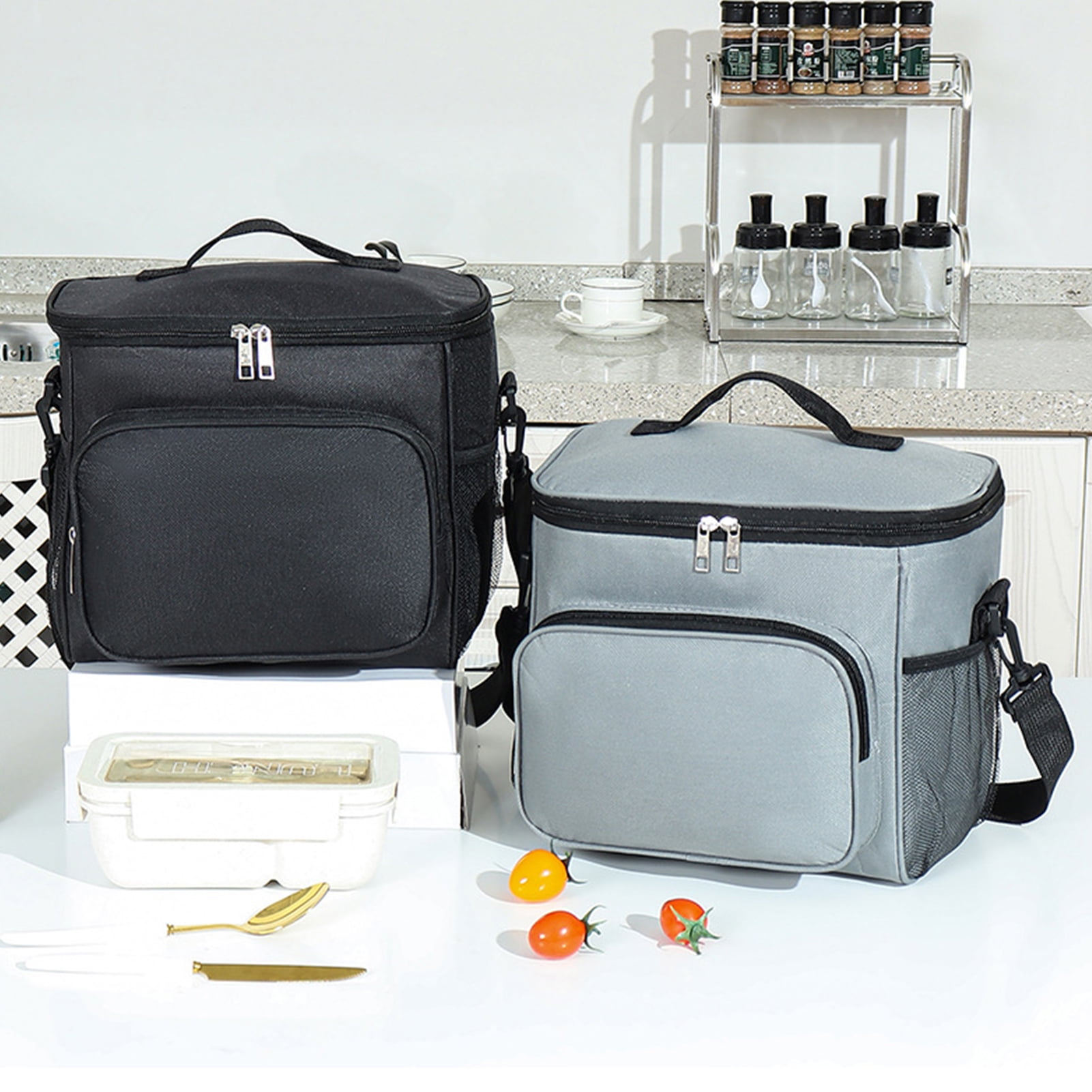 Homelife Large Insulated Lunch Bag Food Storage Tote Box for ...