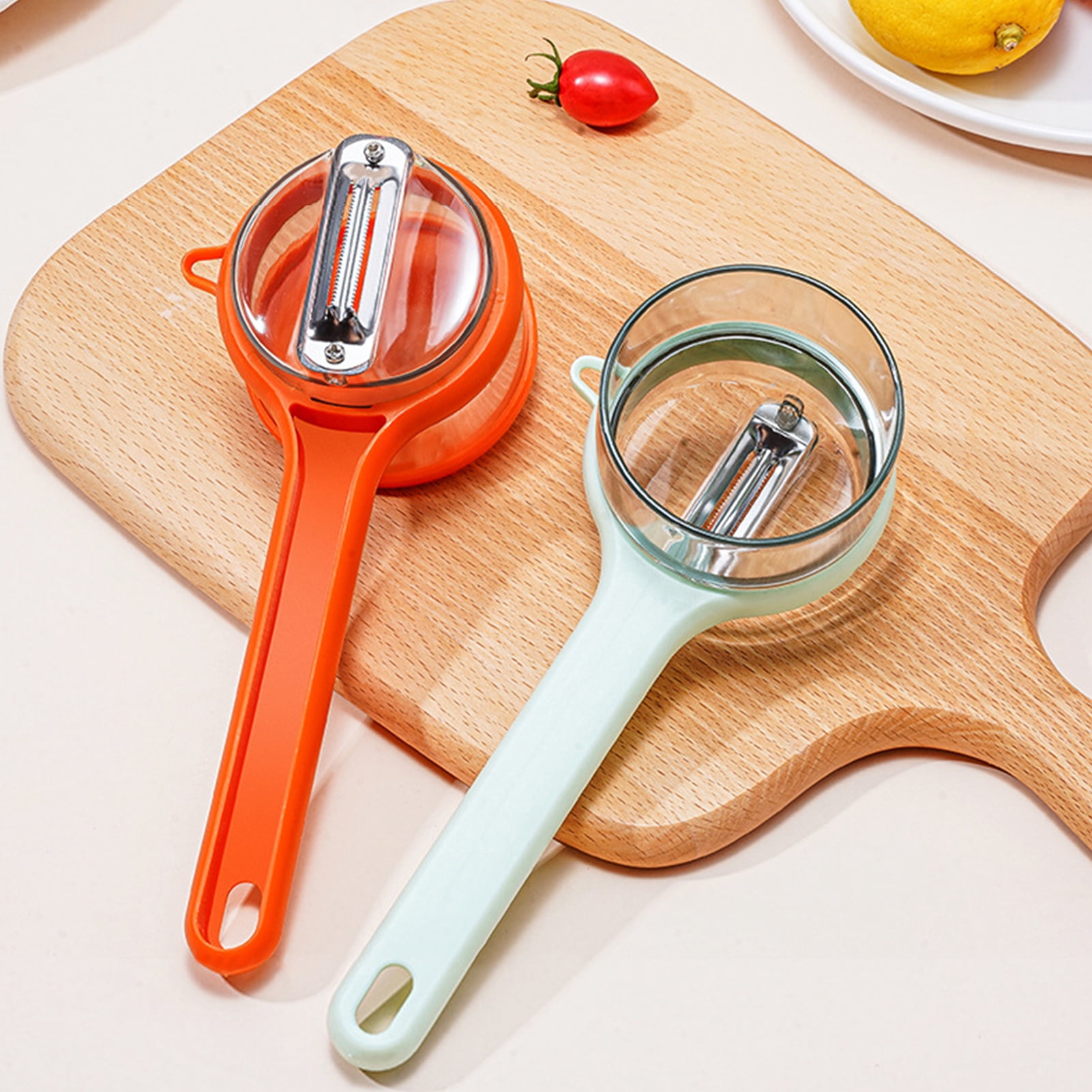 Homelife Stainless Steel Blade Peeler with Storage Box Multifunctional ...