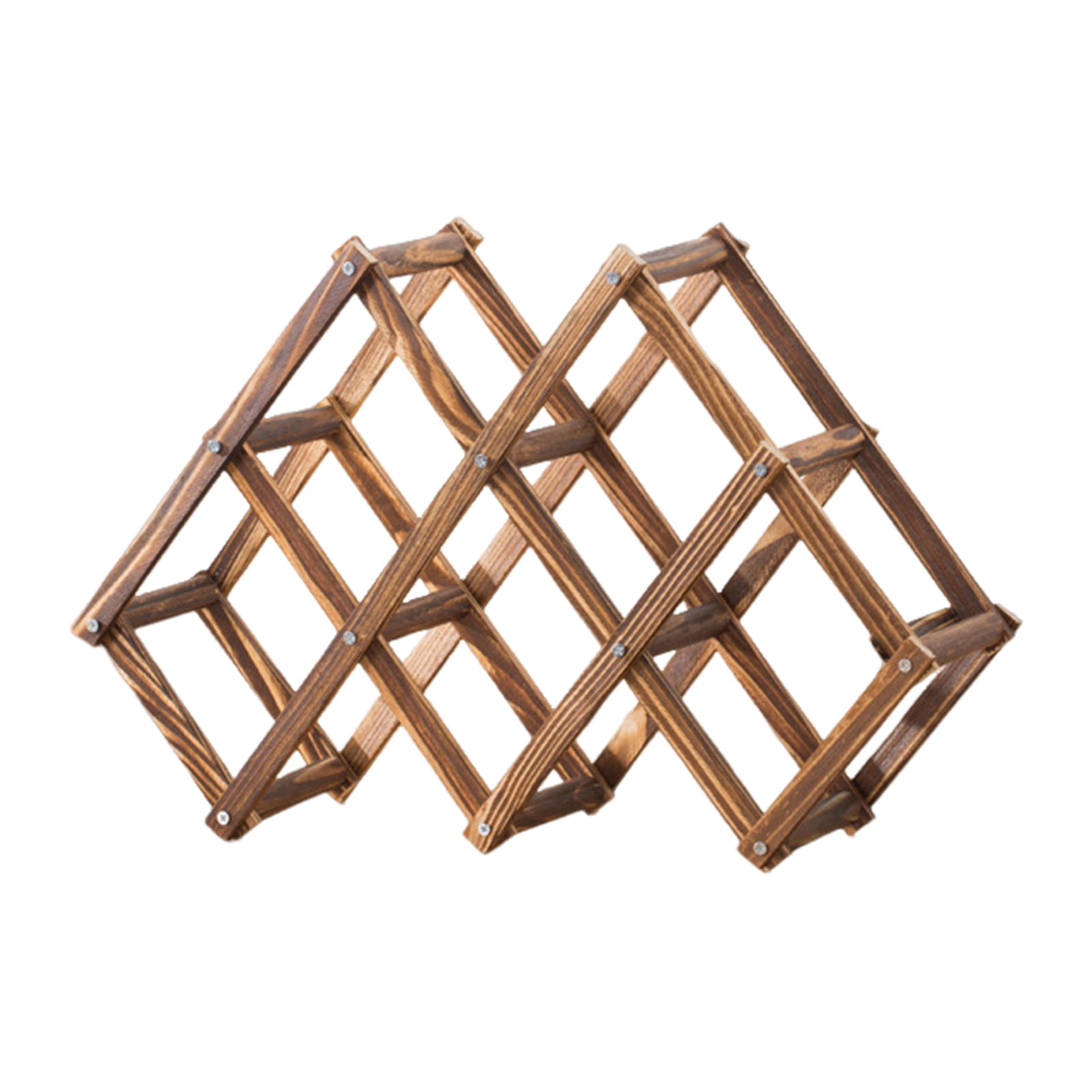 Homelife Wooden Wine Storage Rack Bee-Shaped Design No Assembly ...