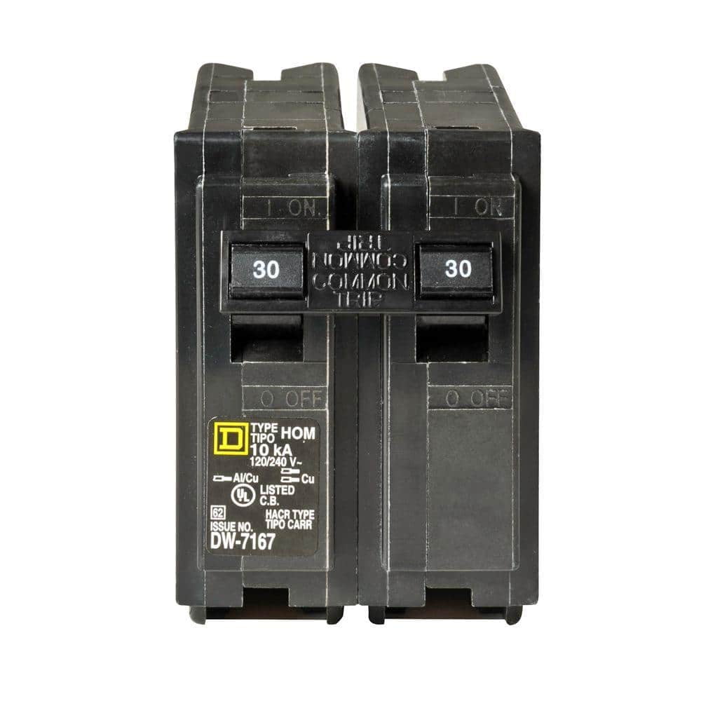 Homeline 30 Amp 2-Pole Circuit Breaker(HOM230CP) - Walmart.com