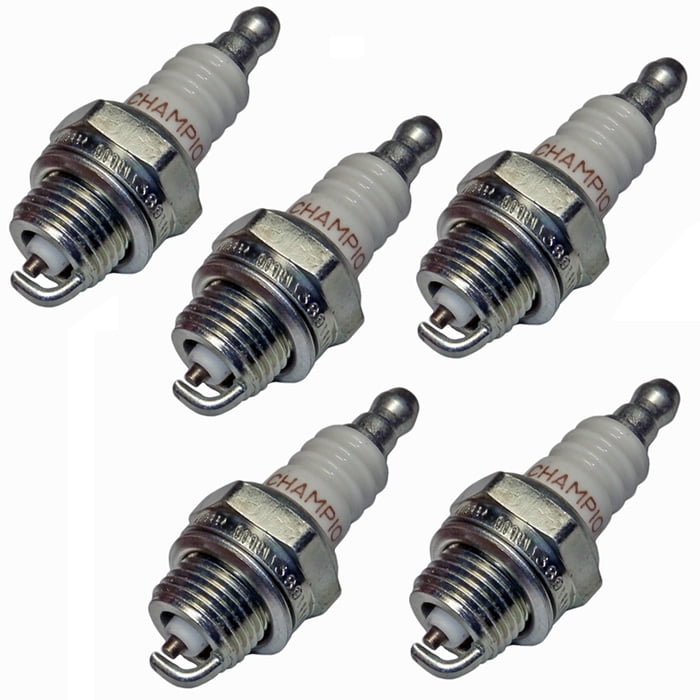 Homelite 5 Pack of Genuine OEM Replacement Spark Plugs - D93561-5PK ...