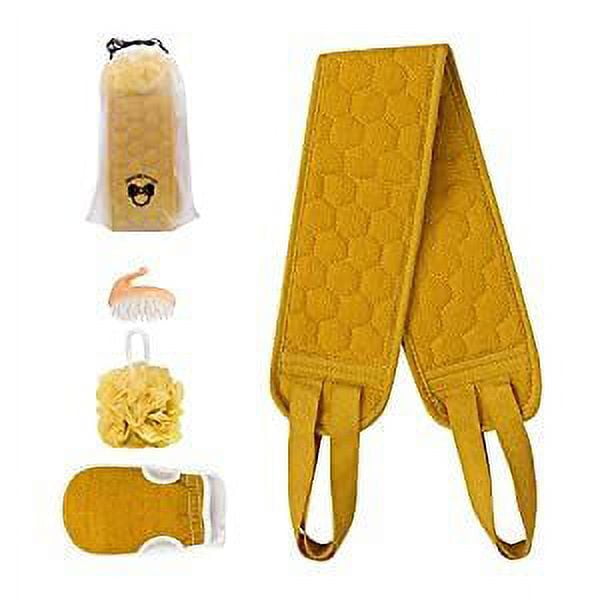 Homelove Exfoliating Back Scrubber for Shower,Bath Shower Scrubber Set ...