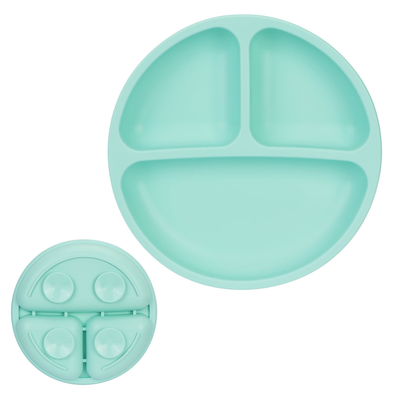 Homelove Suction Plate for Babies,Divided Silicone Plate for Toddlers ...
