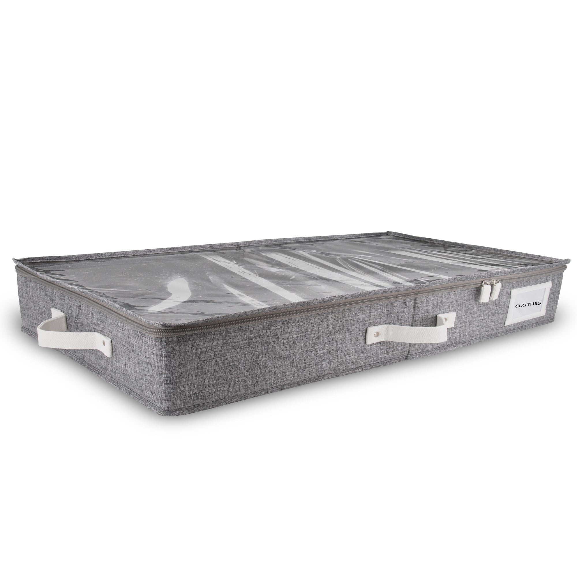 Homelux Theory Underbed Storage Bag, 1pc Low Profile Light Gray ...