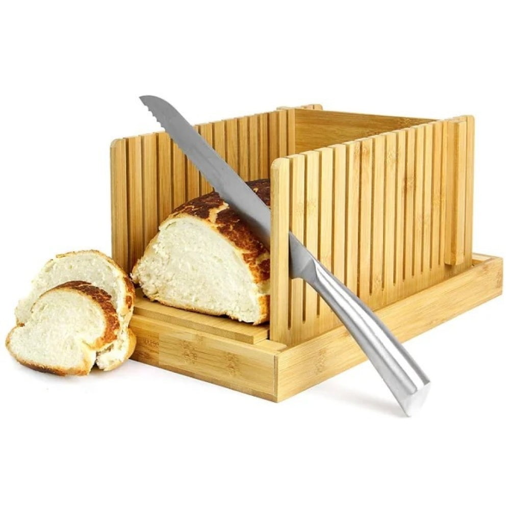 Homemade Bread Slicer - Chip-free HDPE base and maple fingers - 4 ...