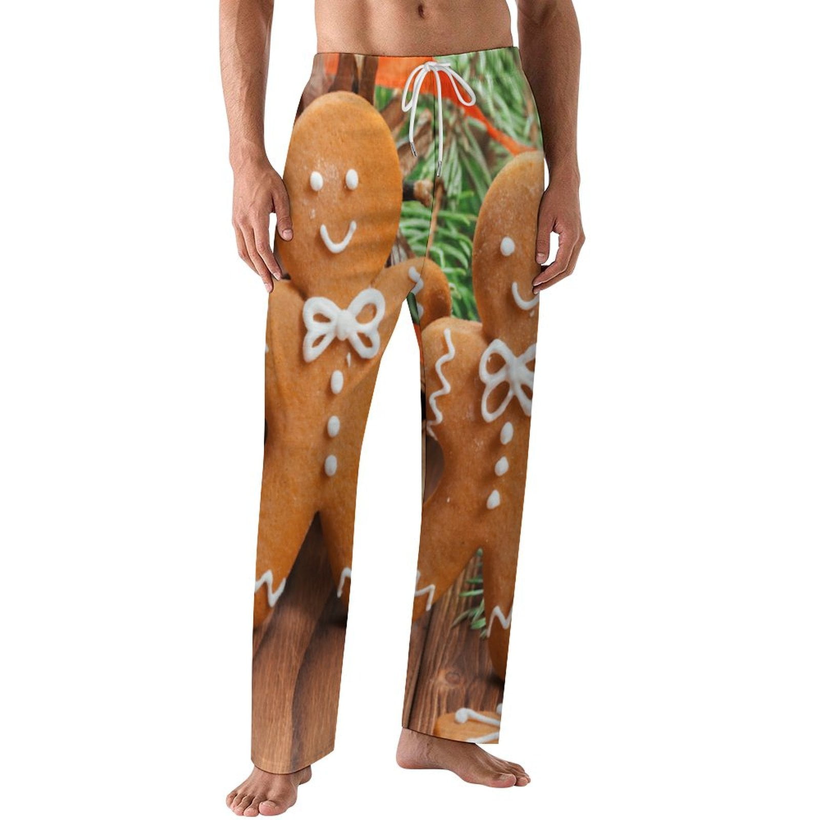 Homemade Christmas Gingerbread Man Cookies Mens Pajamas Pajama Pants ...