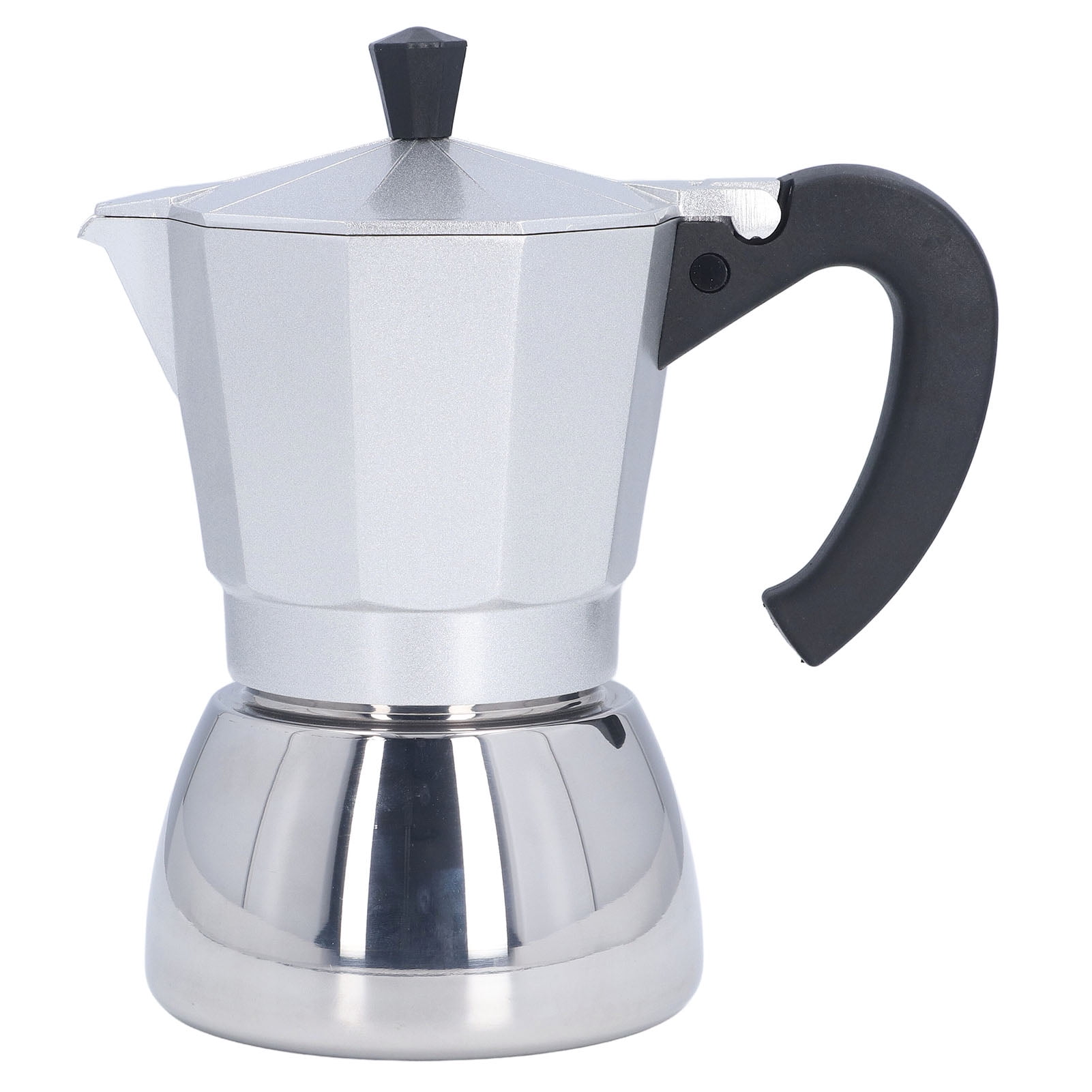 Homemade Gourmet Coffee Maker for Kitchen & Office 6-Cup Moka Pot ...