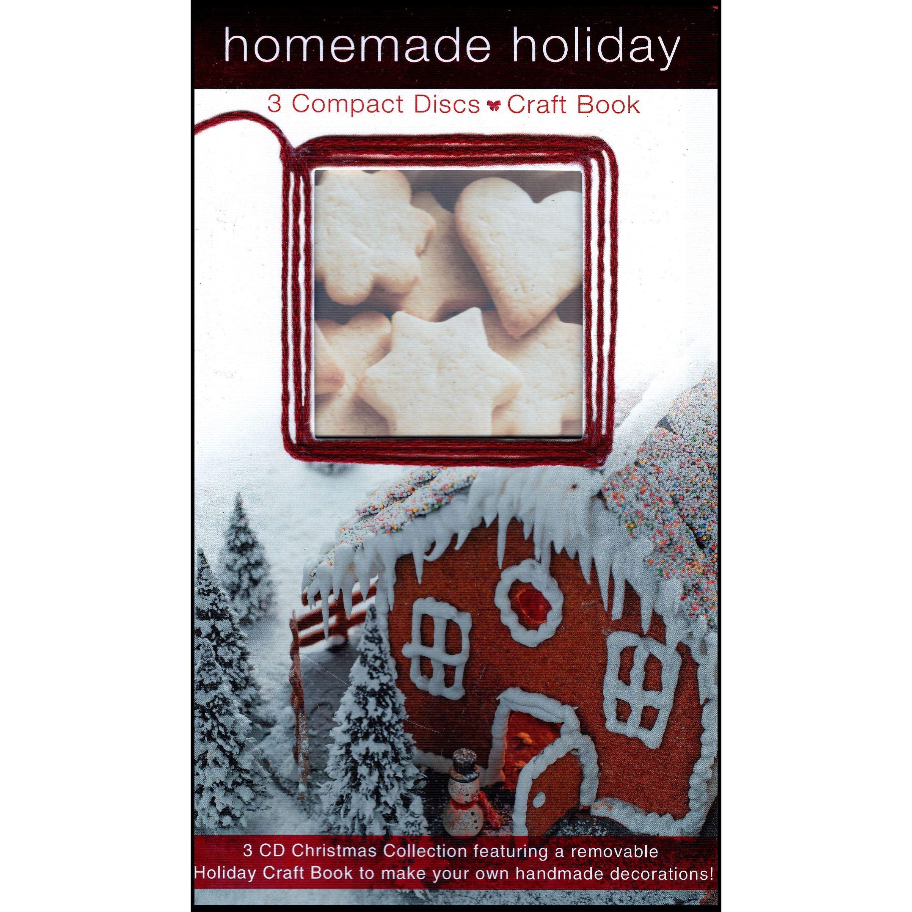 Homemade Holidays (3 Disk Set & Craft Book) (Music CD) - Walmart.com