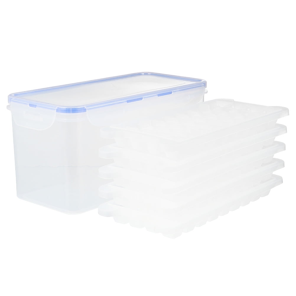 Homemade Ice Cube Box Maker Machine Silicone Mold Making DIY Supplies ...