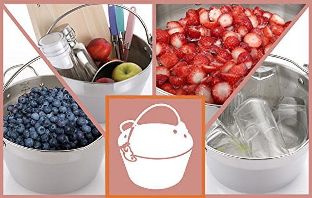 Homemade Jam Pot Stainless Steel Maslin Pan For Jelly & Soup,Canning ...