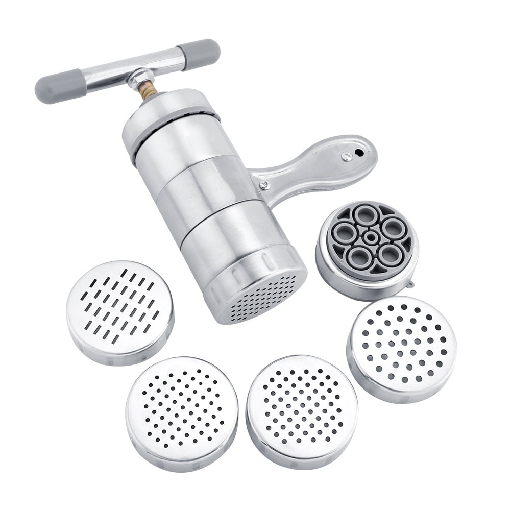 Homemade Noodle Press with 5 Shape Molds for Delicious Variety ...