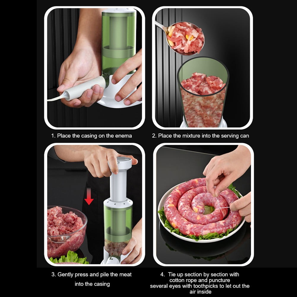 Homemade Sausage Maker, Home Sausage Stuffer For Easy Fast Filling ...