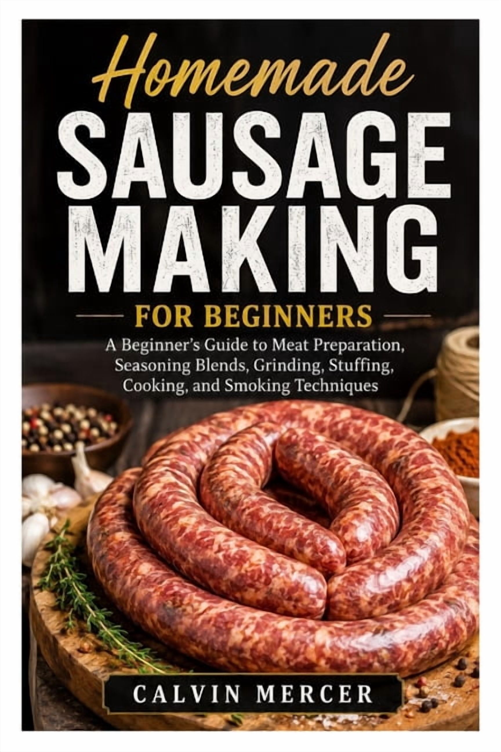 Homemade Sausage Making for Beginners: A Beginner's Guide to Meat ...