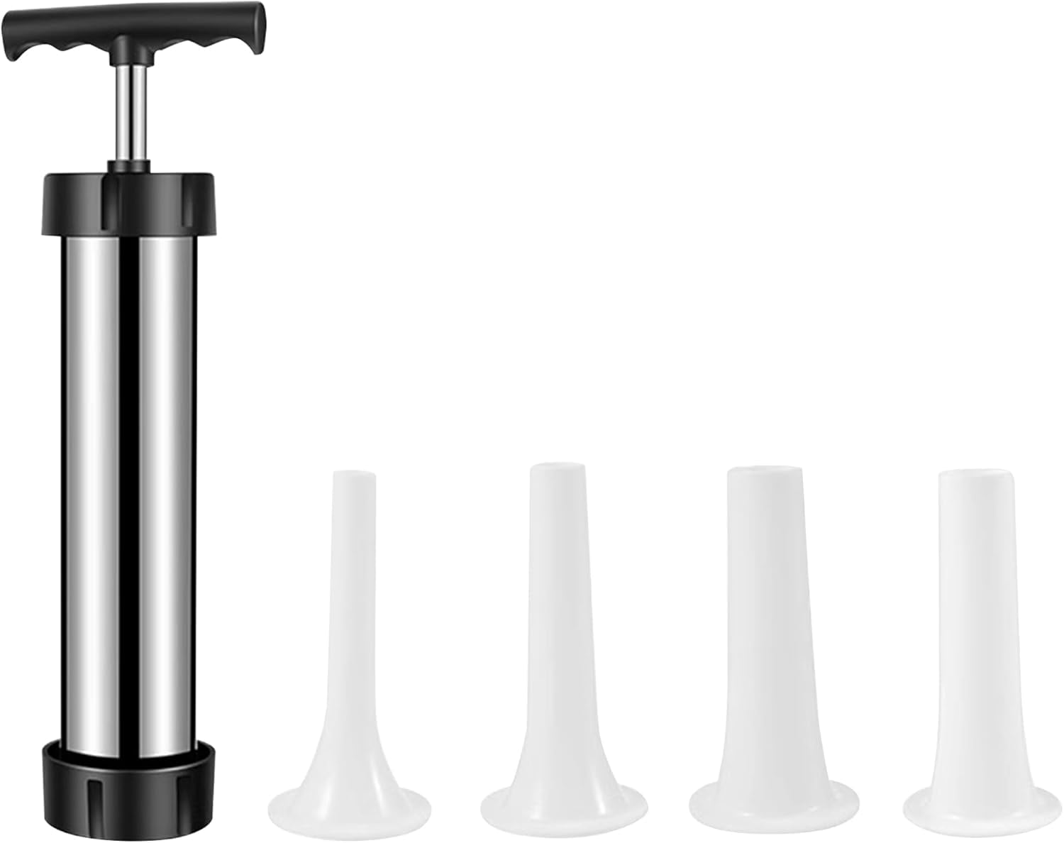 Homemade Sausage Stuffer Kit: Stainless Steel Manual Sausage Maker with ...