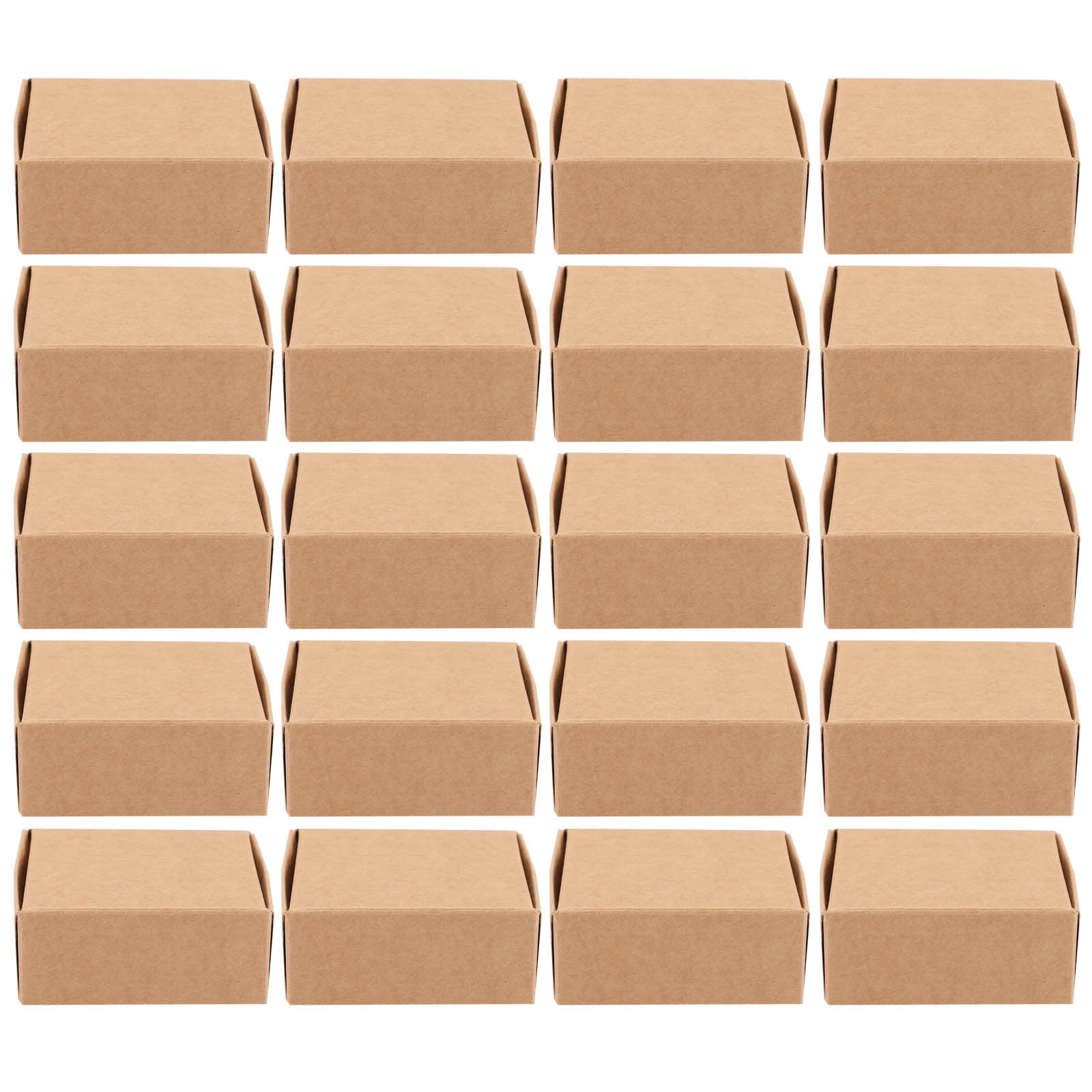 Homemade Soap Cardboard Boxes Small 20 Pcs Packing Trinkets Self Carton Packaging Package Gift ...
