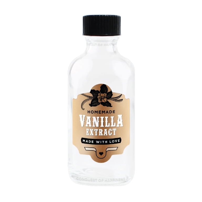 Vanilla Extract Bottle Labels