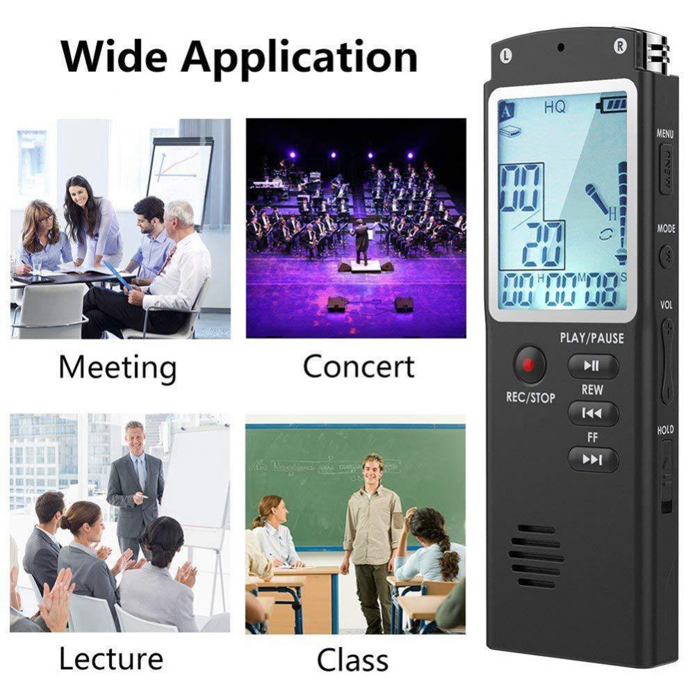 Homemart Voice Recorder 16GB Voice Recorder with Playback for Lectures ...