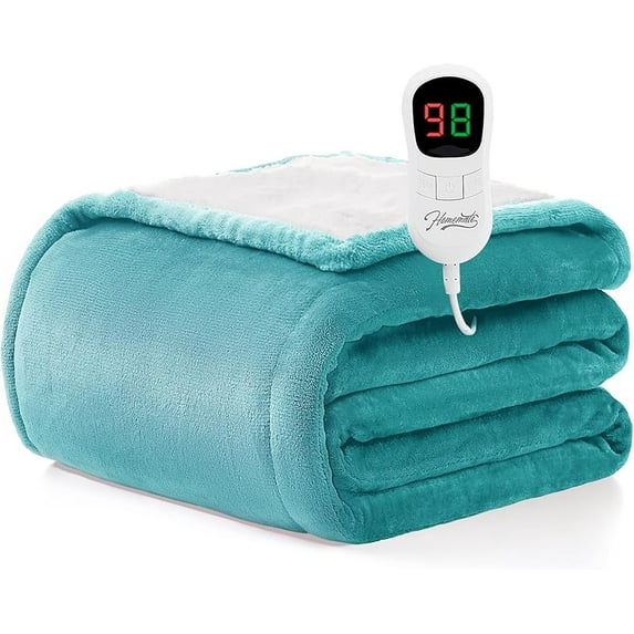 Homemate Electric Heated Blanket Queen Size - 84"x90" Heating Blanket ...