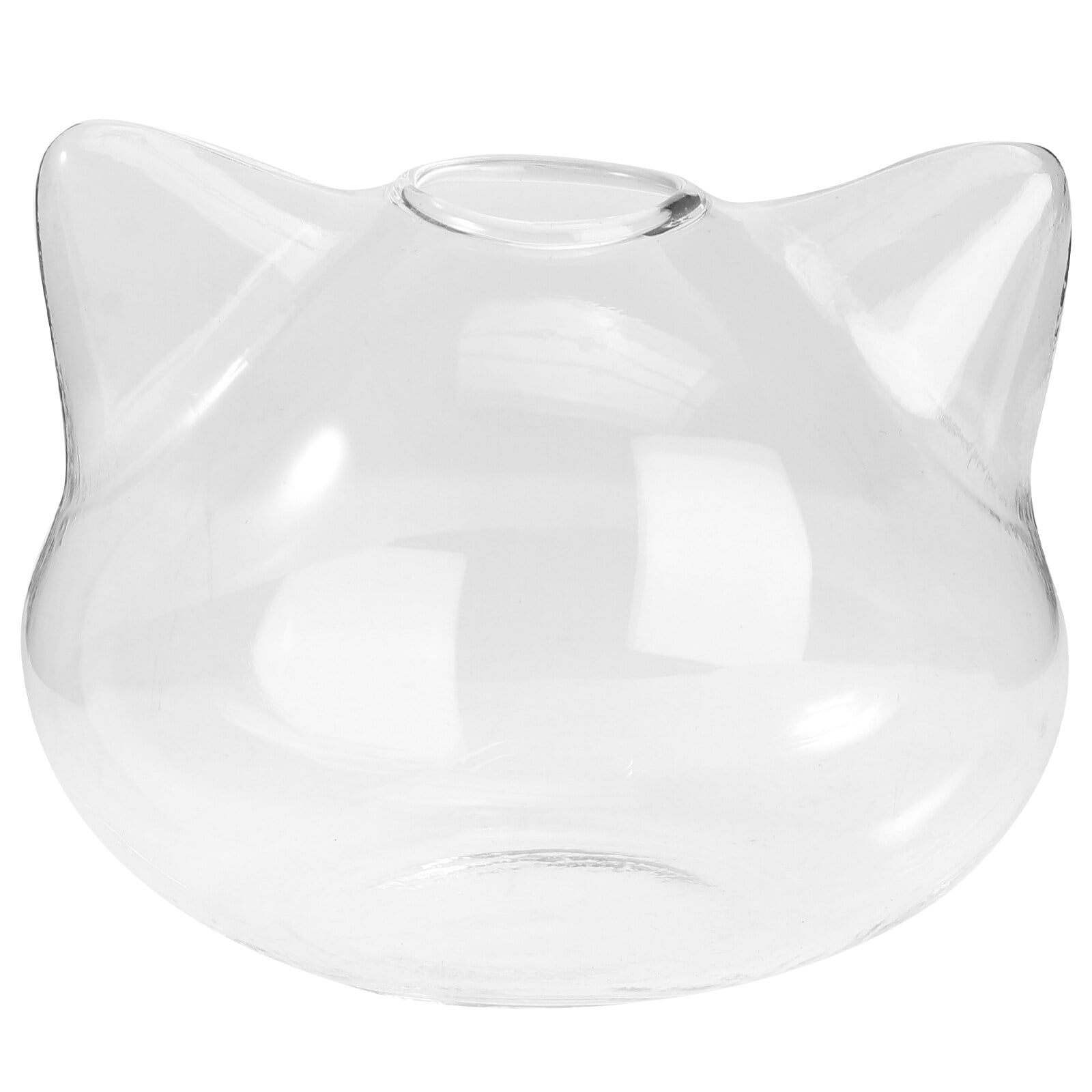 1pc Cat Shaped Glass Vase for Home Flower Vessel Desktop Decor ...