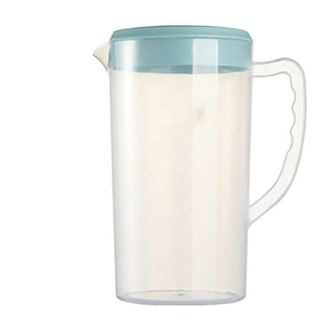 ReaNea Plastic Water Pitcher with Lid 71 oz and 4 Cups, Great for Juice ...