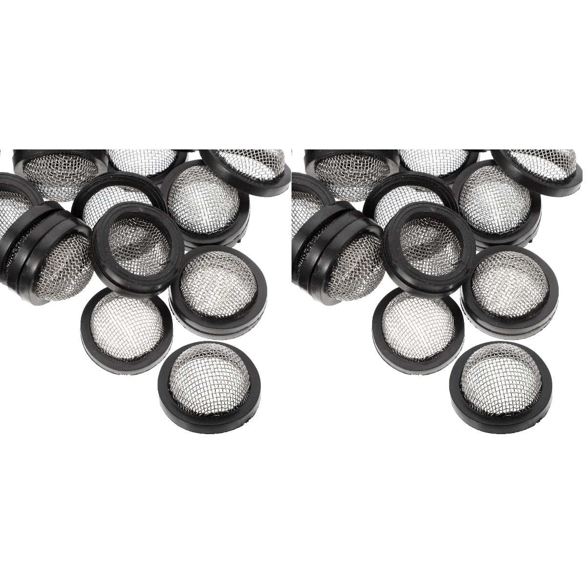 Homemaxs 60 pcs Stainless Steel Filter Hose Washers Inlet Hose Screen ...