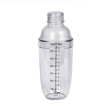 BE-TOOL Cocktail Shaker with Scale AS Plastic Wine Beverage Mixer Wine ...