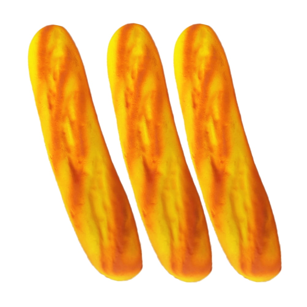 Homemaxs Realistic Artificial Bread Loaf, Long Faux Cake Prop ...