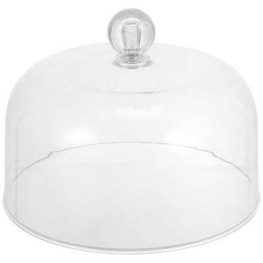 Bestonzon Cover Cake Domedessert Display Cover Clear Plate Glass Cloche ...