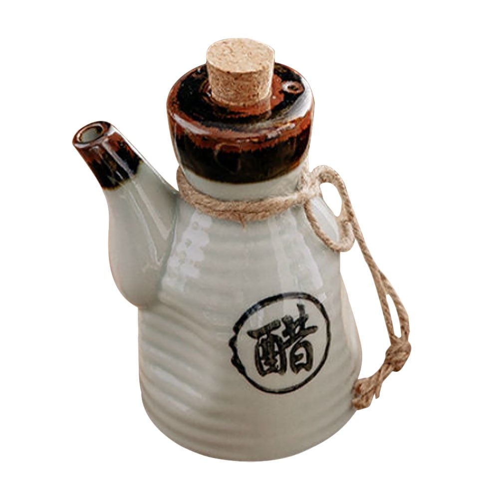 Zhiyie Ceramic Condiment Bottle Japanese Style Oil Pot Ceramic Spice ...