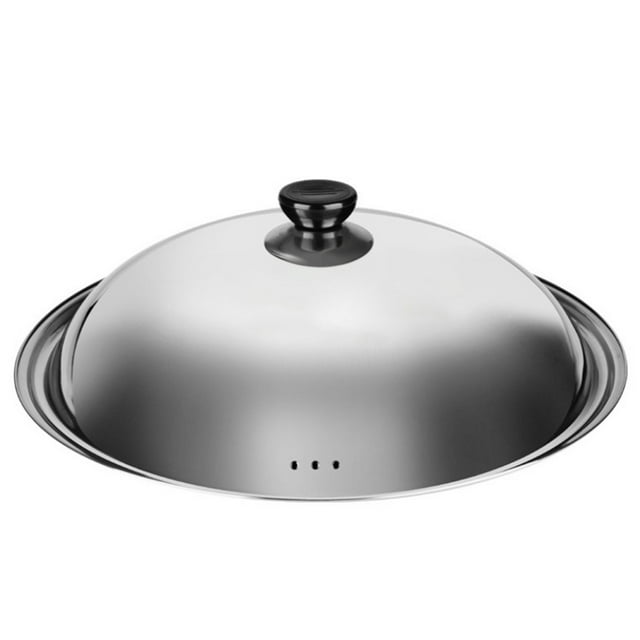 Homemaxs Universal Large Stainless Steel 14 inch Lid Cover for Pots ...