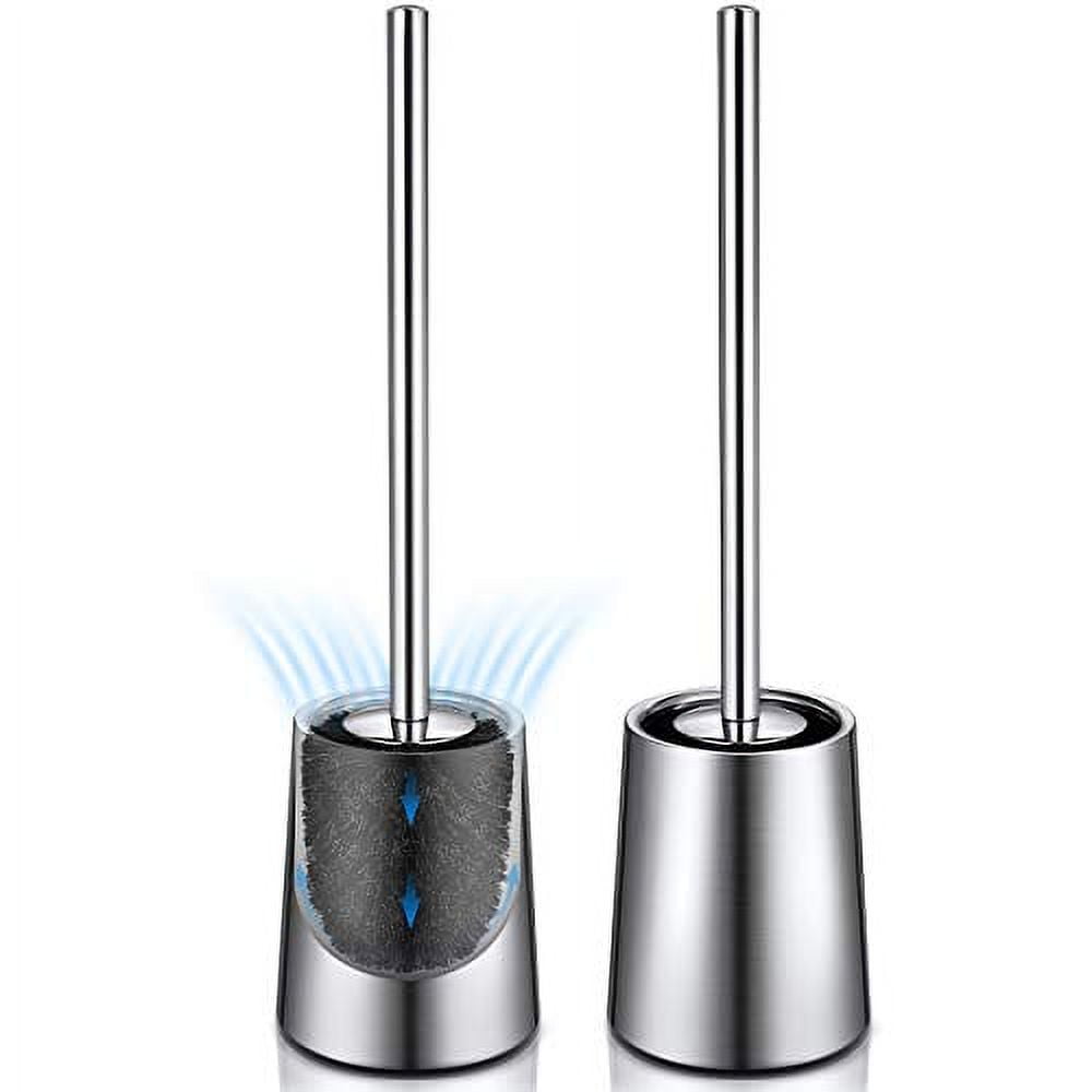 Homemaxs Toilet Brush and Holder, ?2020 Upgraded?304 Stainless Steel ...