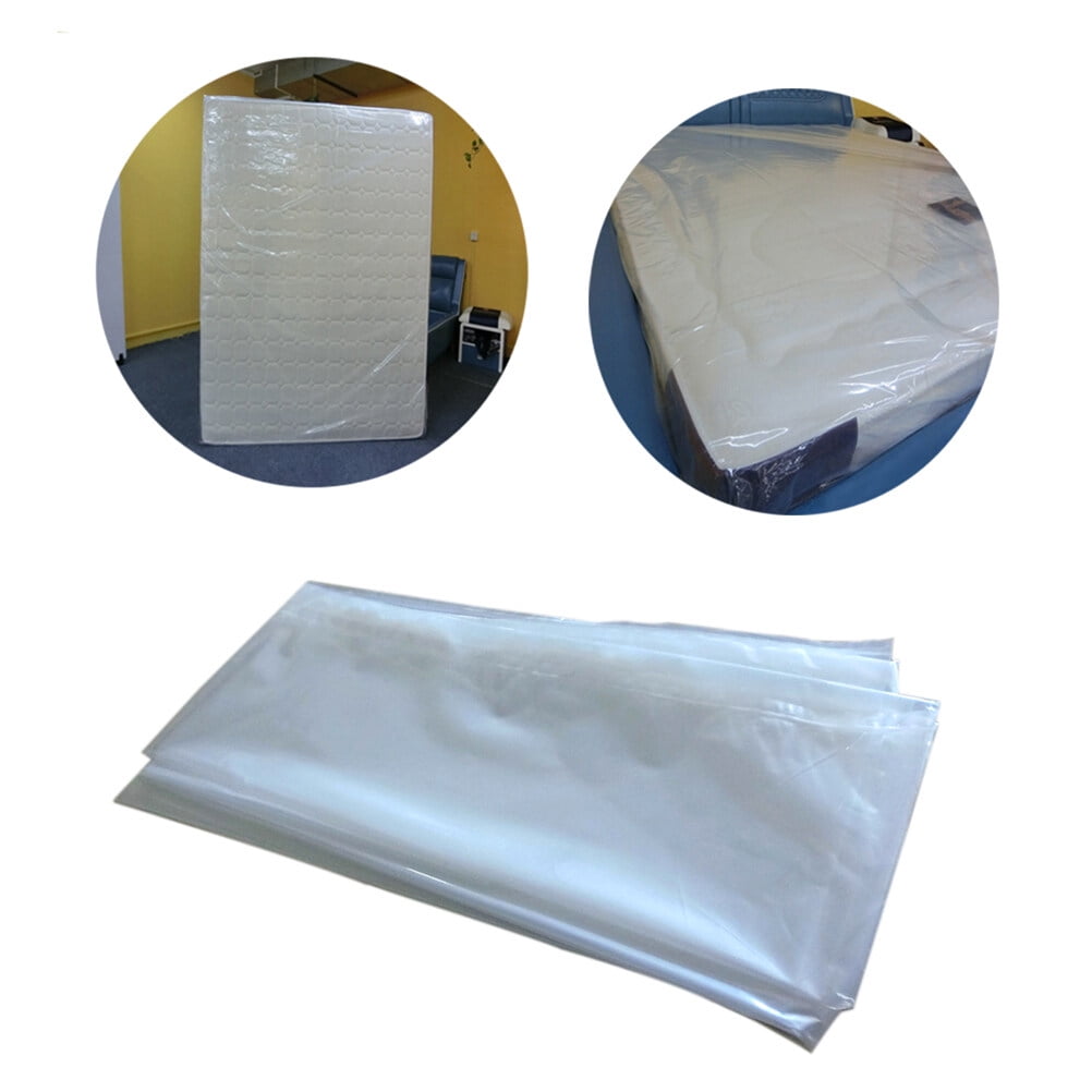 Homemaxs Zippered Plastic Mattress Encasement, Extra-Long – Waterproof ...