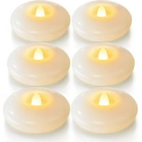 Flameless Led Floating Candles 12 Pack, Water Activated, Lasting 200 ...